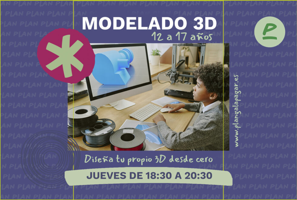 Taller de modelado 3D | Plan Galapagar